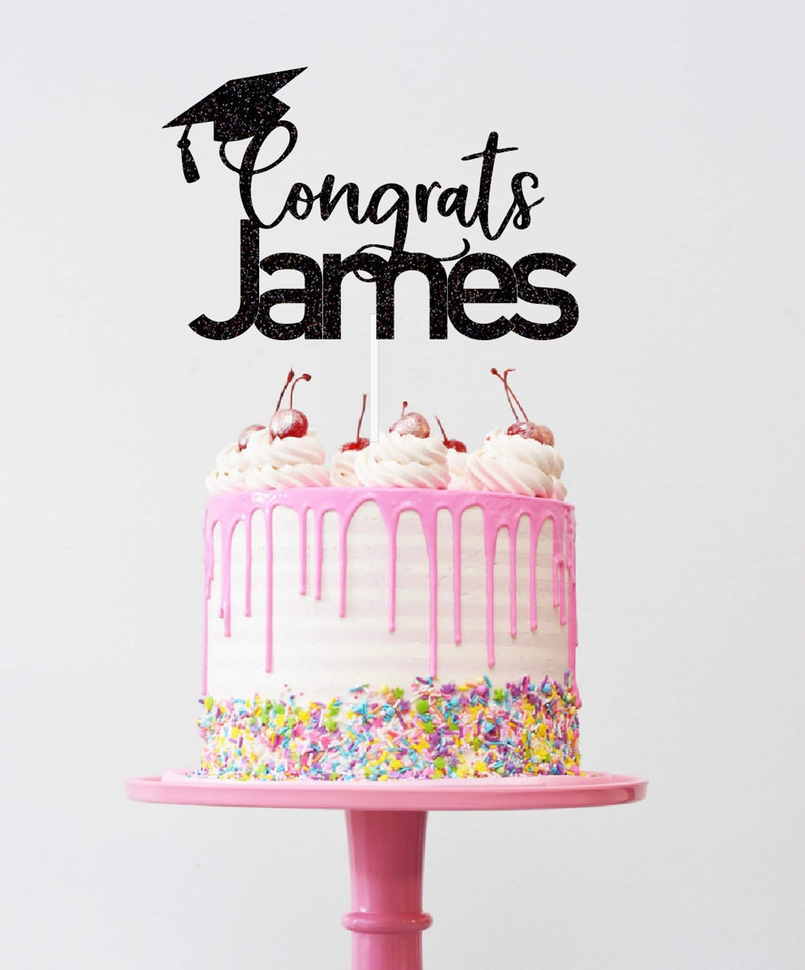 Graduation Cake Topper Personalized Grad Cake Topper - Etsy