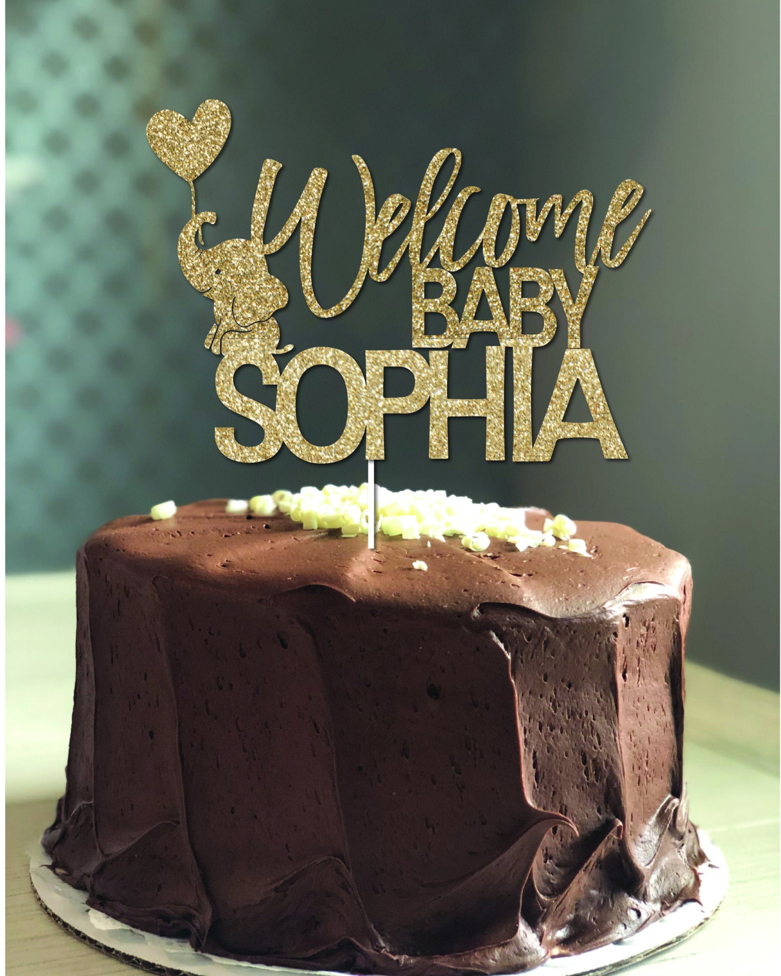 Welcome Baby Cake Topper Baby Shower Cake Topper Baby Cake - Etsy