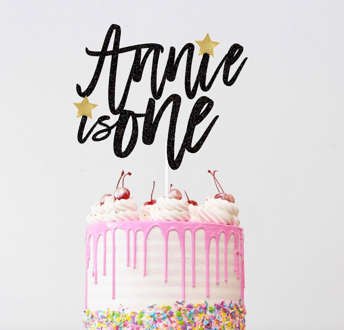 One Star Cake Topper Custom Cake Topper 1st Birthday - Etsy