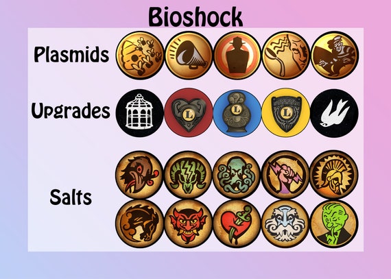 Plasmids Bioshock Icons