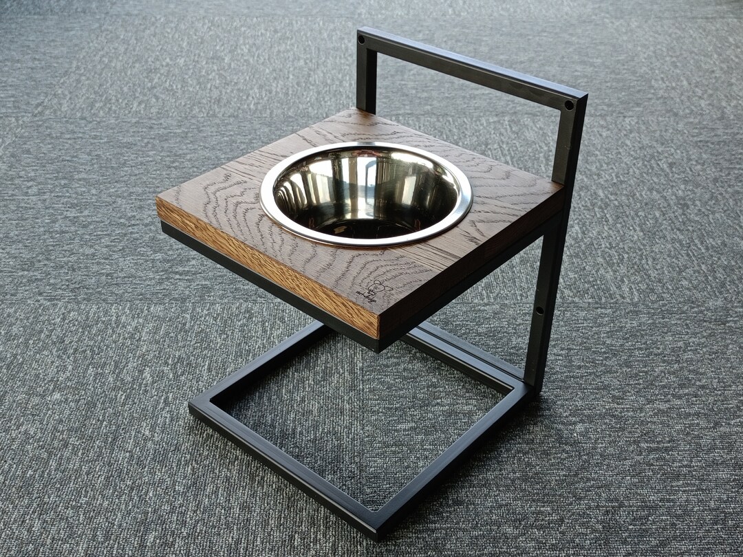 Single ADJUSTABLE Elevated FOOD STAND for Pet Lovers – Dog and Cat ...