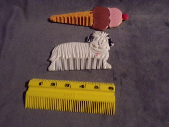 Vintage Avon Children's Combs | Etsy