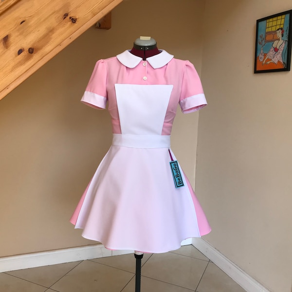Pink Maid Dress - Etsy