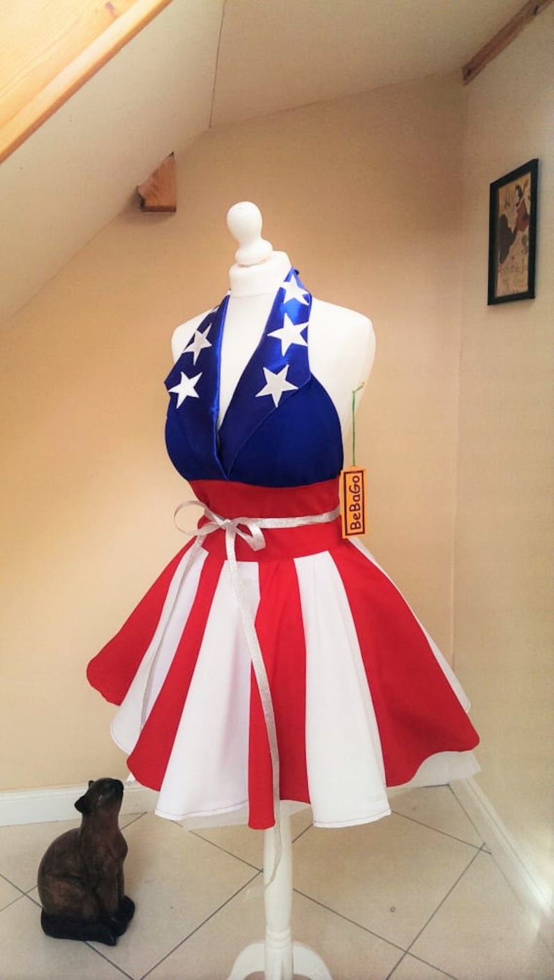 Pageant Costume American Flag Dress America Dress MADE TO - Etsy