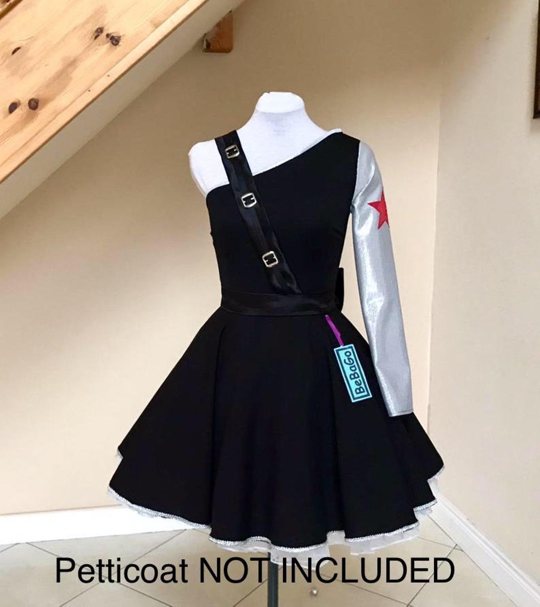 Winter Dress , Villain Costume, Army Style Lady Solider Dress - Etsy