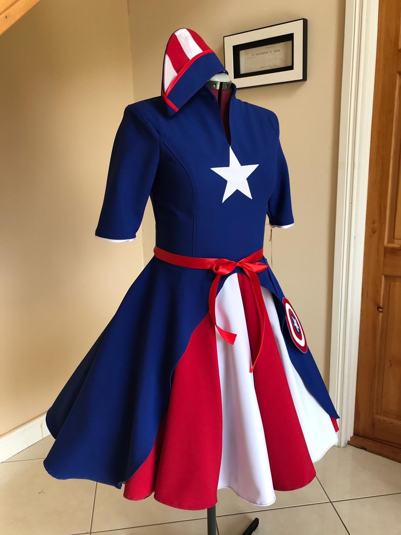 Cosplay Dress, American Flag, Cosplay Uso Girl , MADE TO MEASURE!! - Etsy