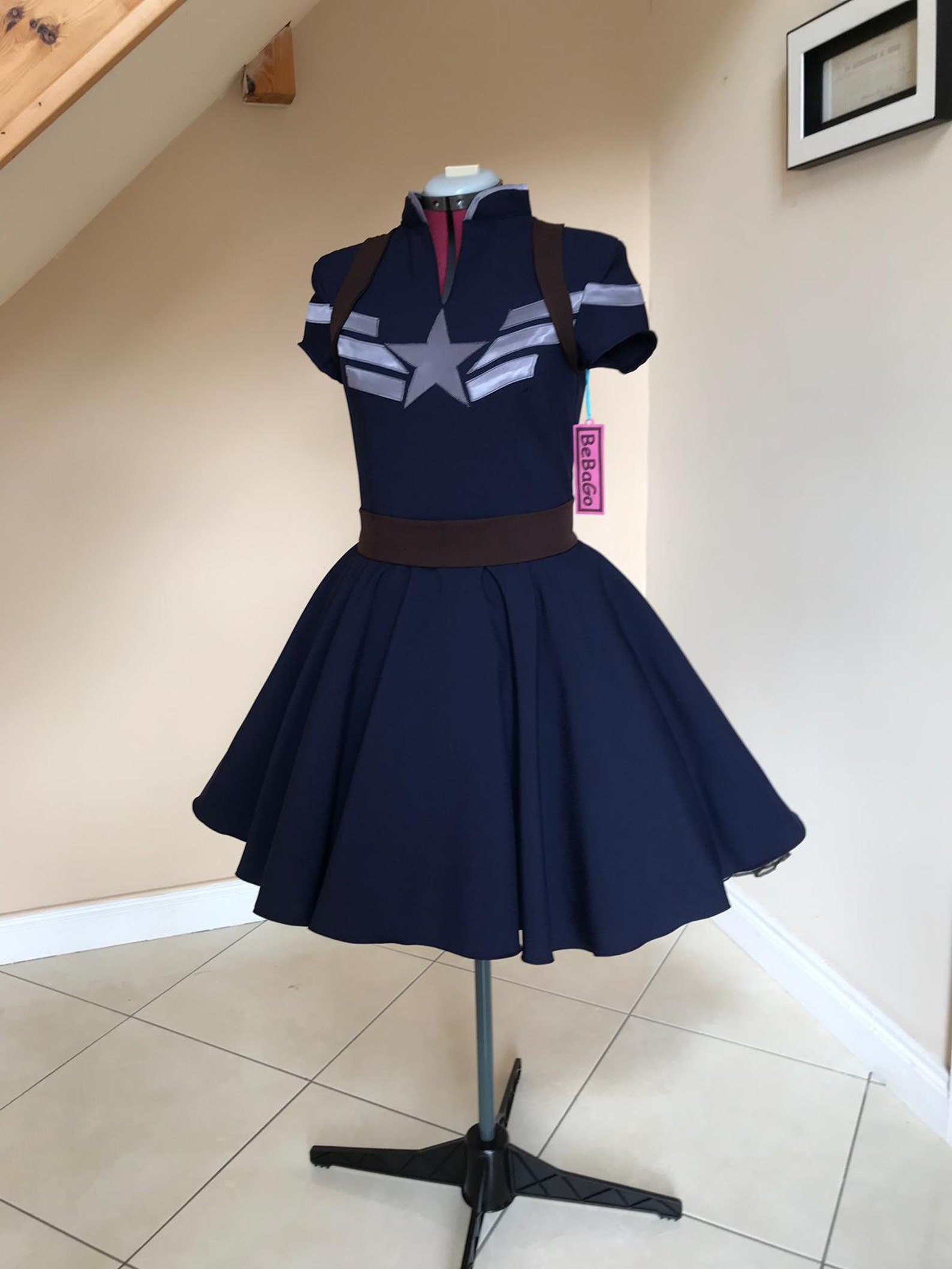 Army Military Style Cosplay Dress Costume Dress Military - Etsy