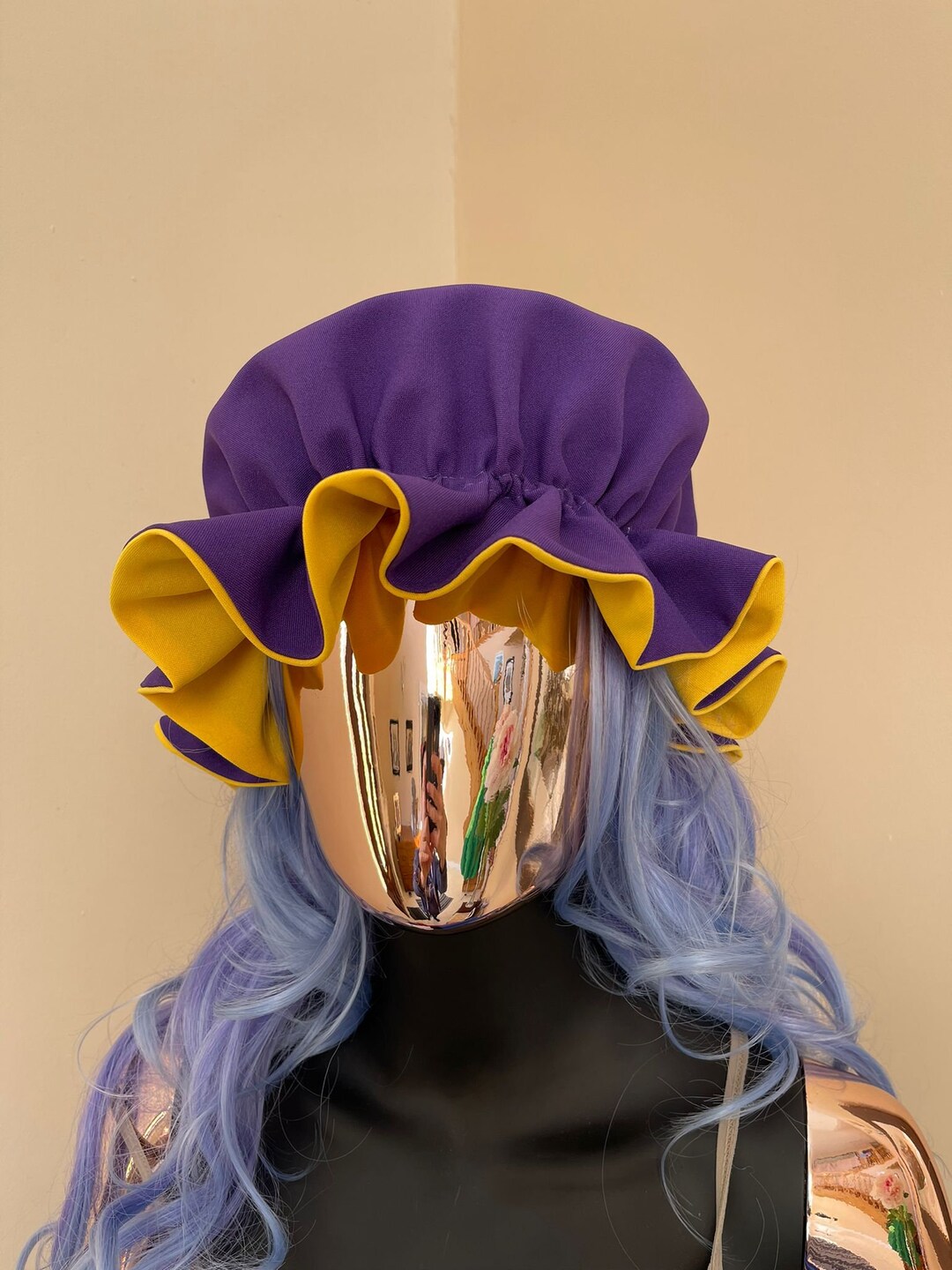 Purple Bonnet, Night Bonnet,beret Hat. - Etsy