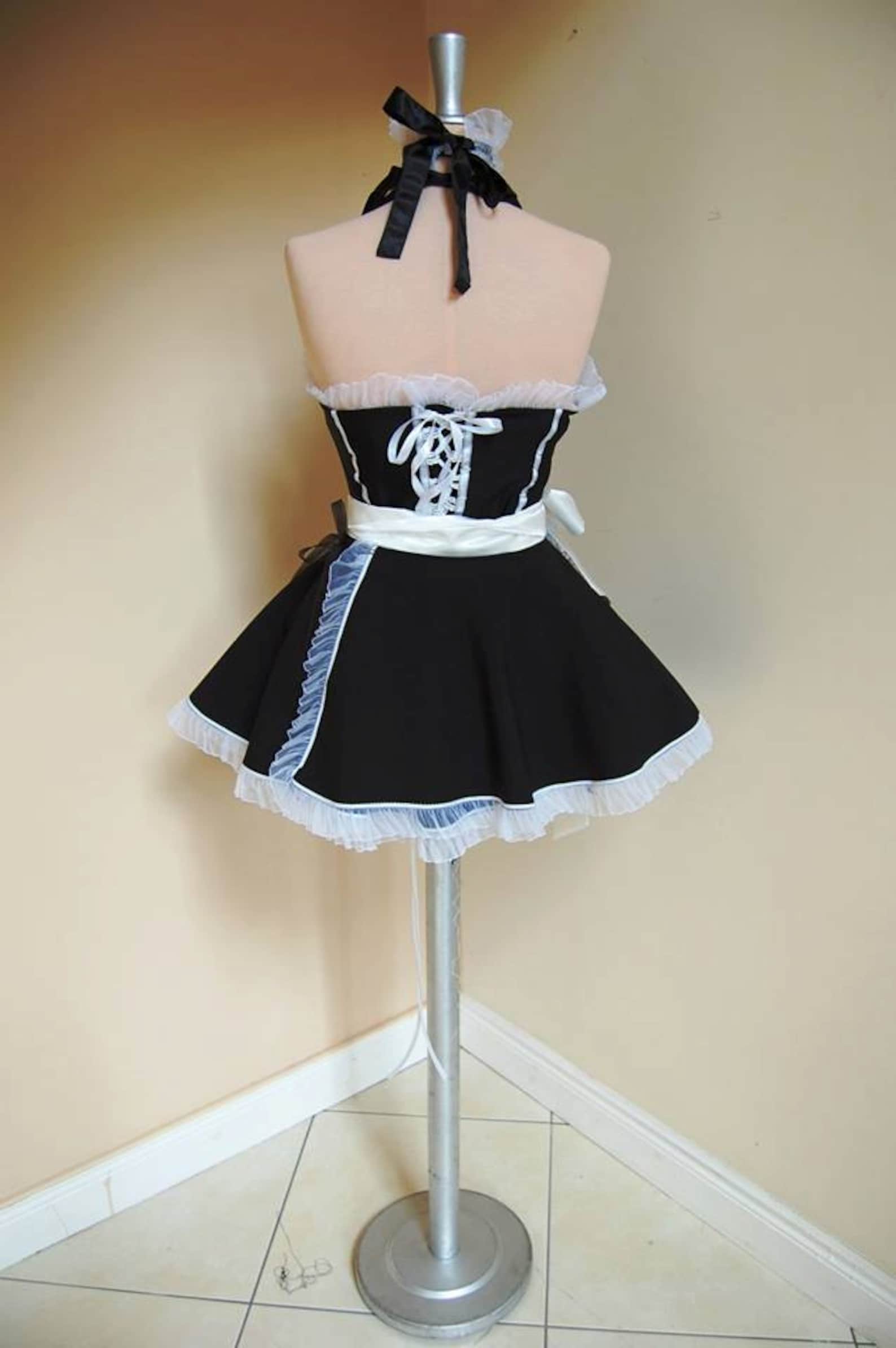 French Maid Costume . - Etsy