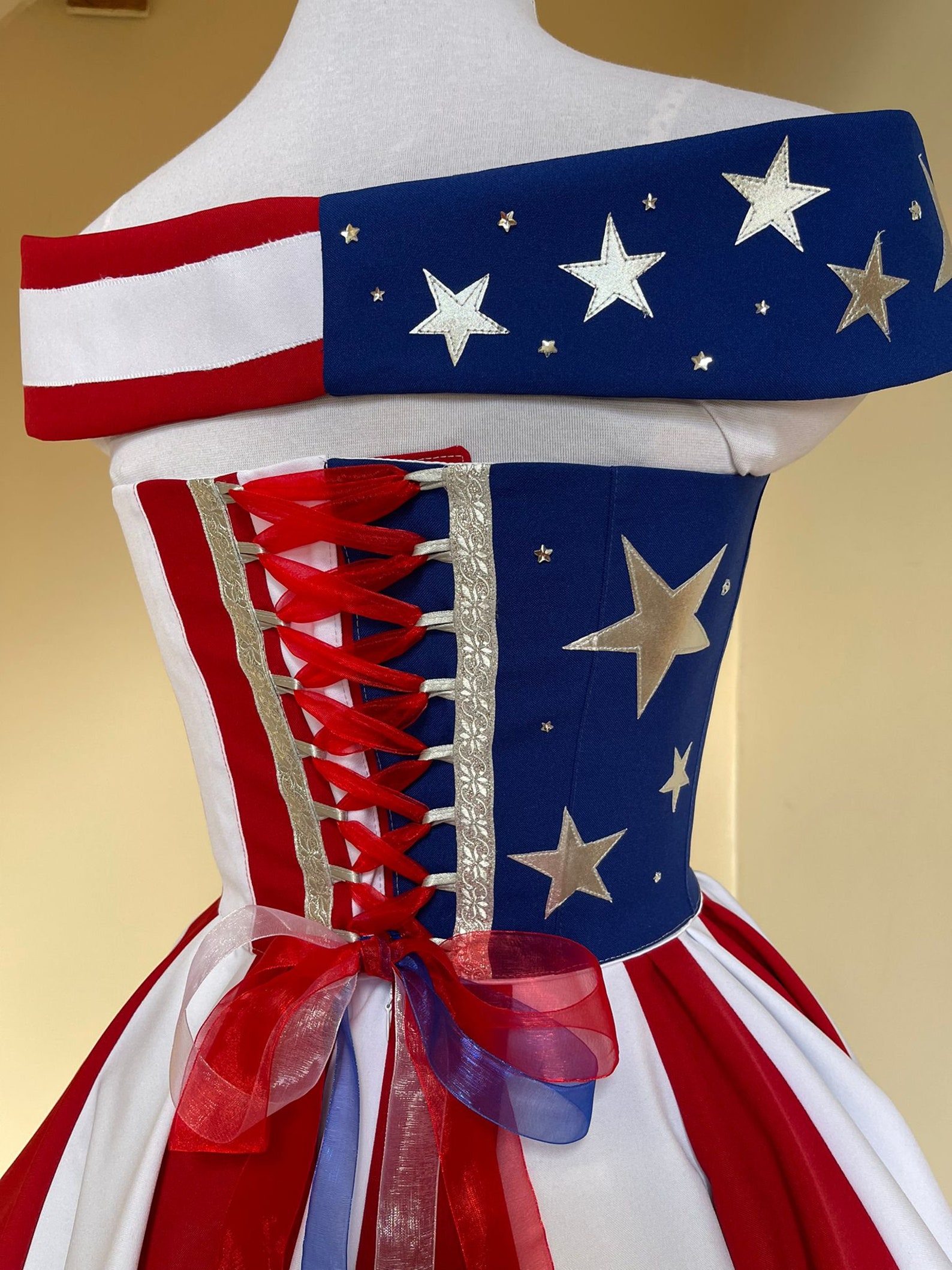 Pageant Custom Orderpatriotic Dress4th of July Costume. - Etsy