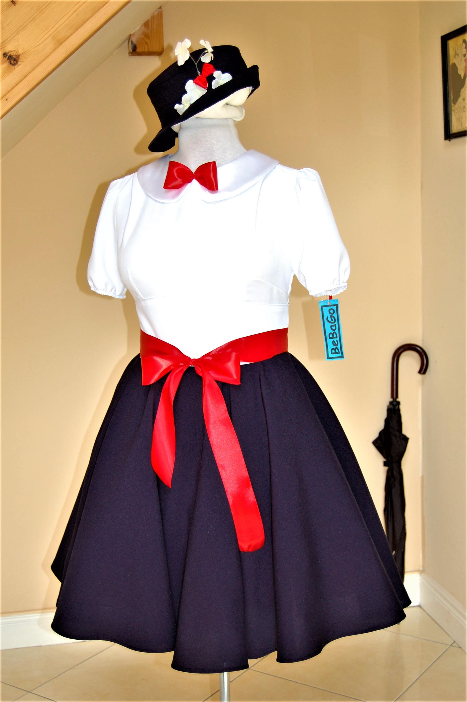 School Uniform Costume, Nanny Costume, Nanny Dress - Etsy