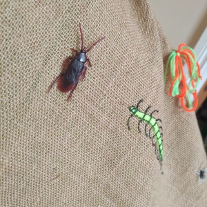 Burlap Halloween Monster Costume,bug Filled Burlap Sack Dress - Etsy