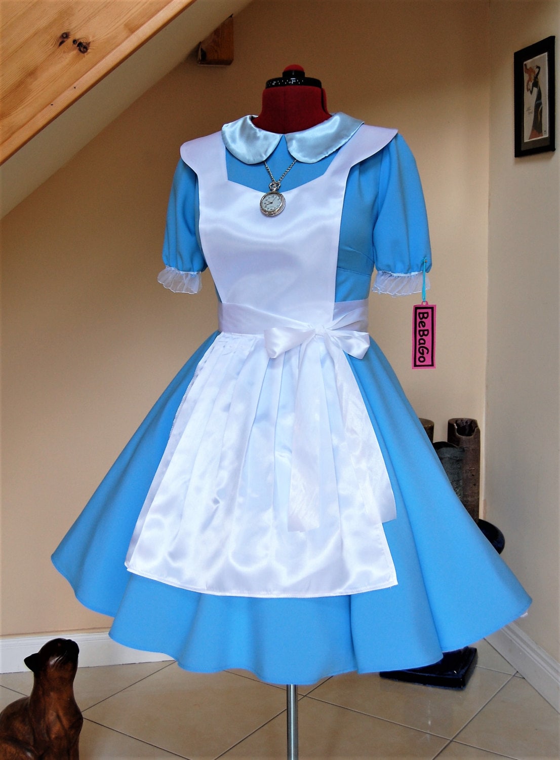 Alice in Wonderland Dress classic edition Alice Halloween | Etsy