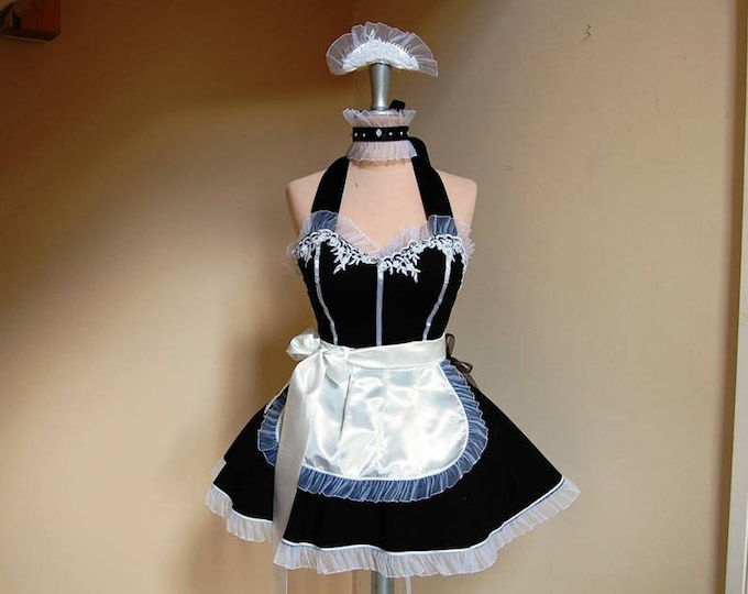 French Maid Costume . - Etsy