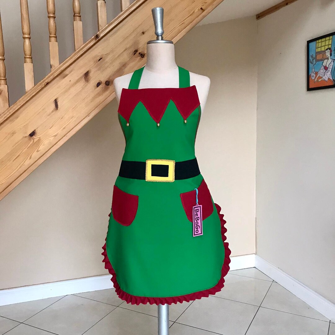 Christmas Elf Unisex Apron . Festive Christmas Apron - Etsy