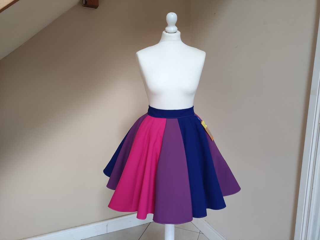 LGBTQ Pride Flags Skirt,lgbt Flag Skirt, Parade Skirt, Bisexual Flag ...