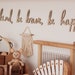 Be Kind Be Brave Be Happy - Wooden Words Cutout Phrases - Wood Words ...