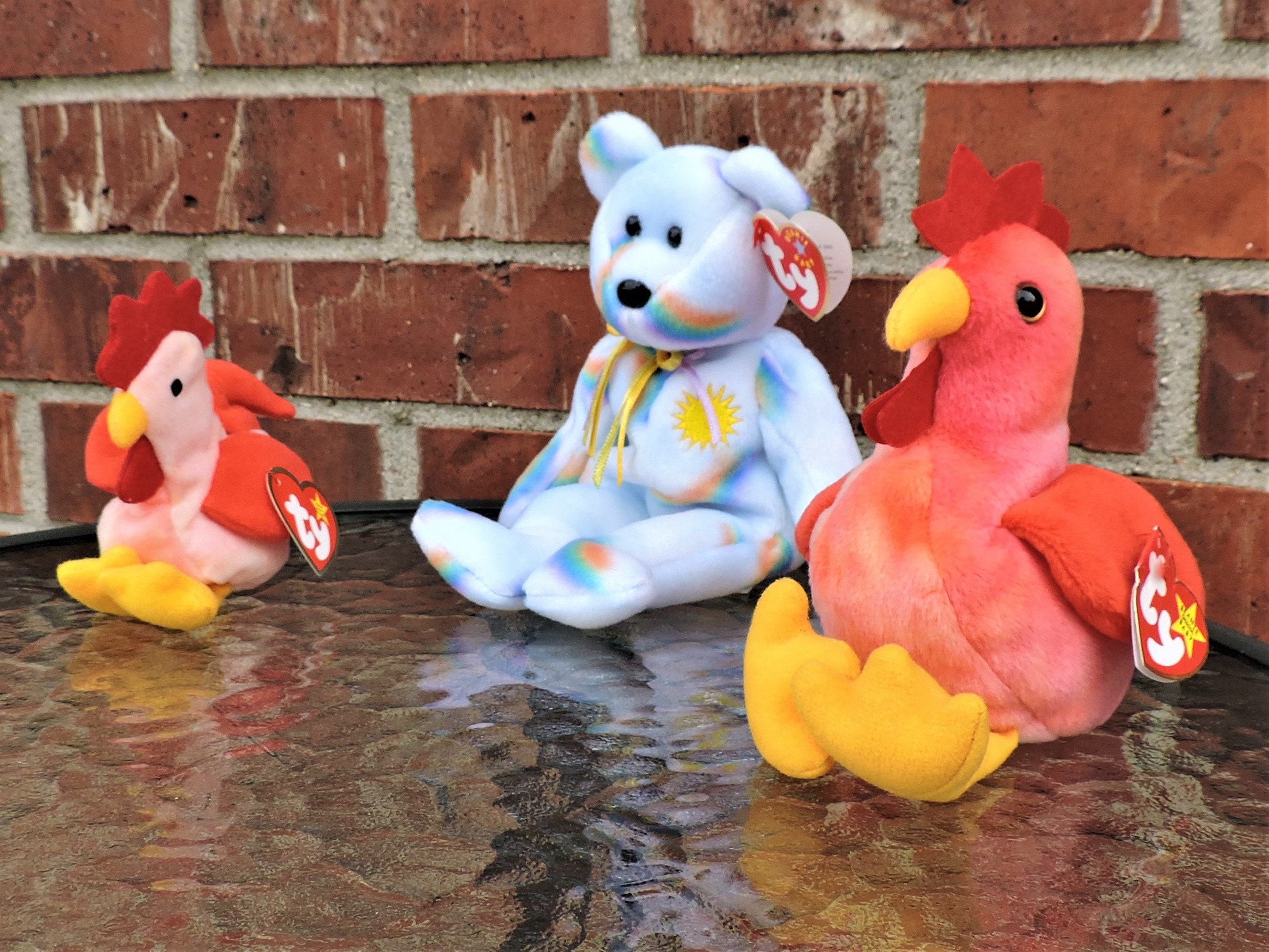 Cheery tm Strut tm the Beanie Babies/teenie Collection tm Ty.com Rear ...