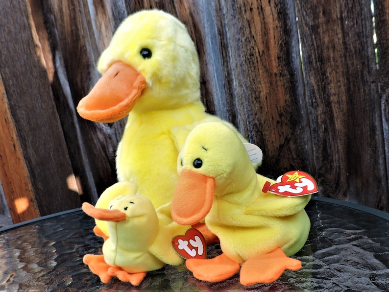 1993/1994 Quackers (tm) Ty Inc (r) the Beanie Babies/buddies/teenie ...