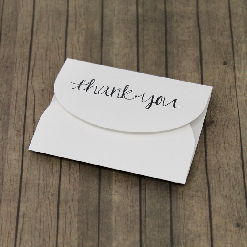 Thank You Card Mini - Etsy