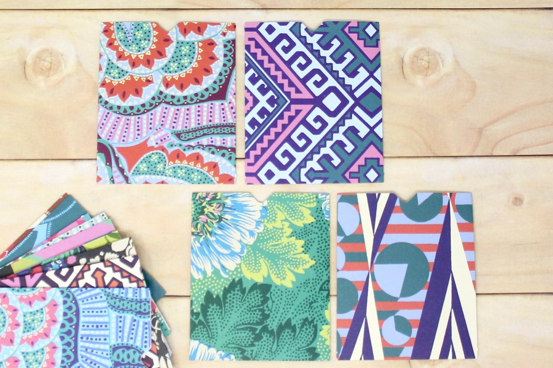 Open Ended Sleeve Envelopes - Set of 15 - Amy Butler Designer Paper - 3 ...