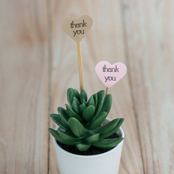 Heart Cupcake Topper - Etsy