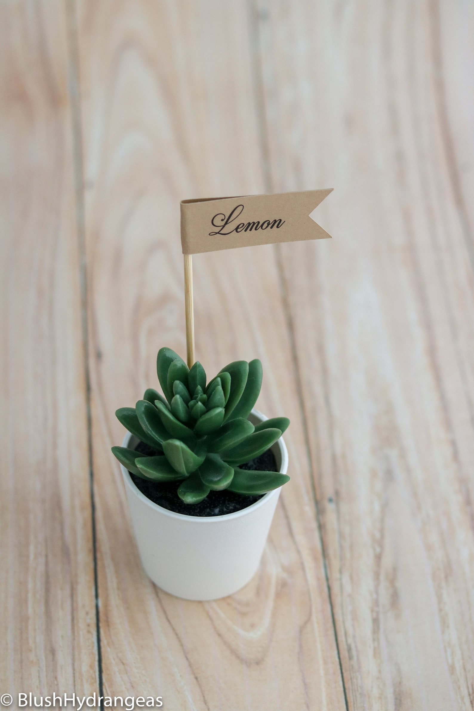 Personalized Pie Cake Donut Flags Kraft Paper Flag Dessert - Etsy