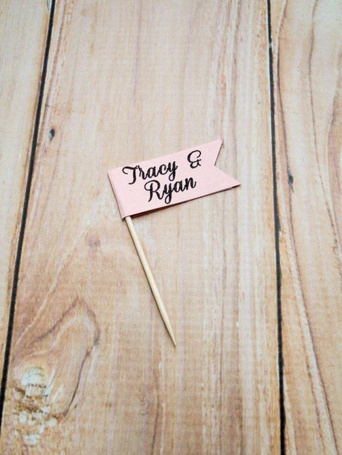 Personalized Blush Cupcake Toppers Custom Blush Pink Wedding - Etsy