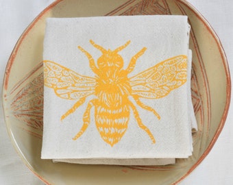 Bee Napkins - Etsy