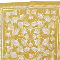 Yellow Bandana, Bandana for Women, Hand Printed Bandana, Made in USA ...