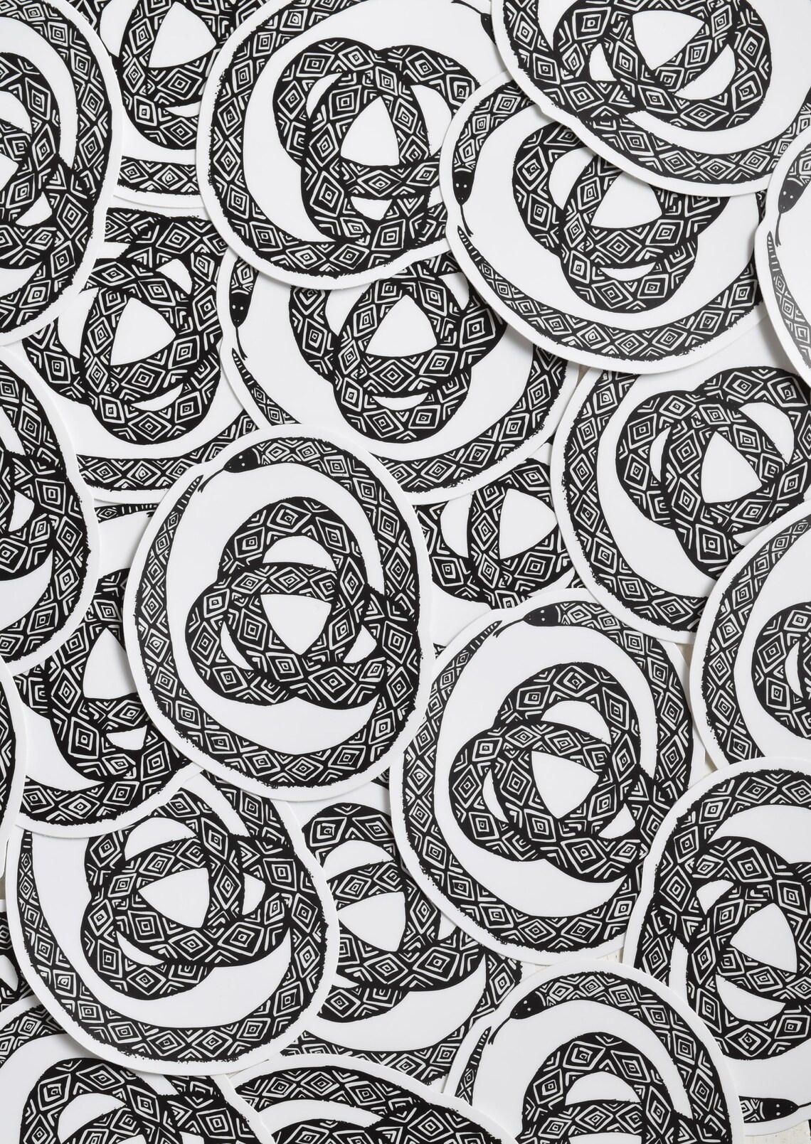 Serpent Sticker 4 Decal Vinyl Sticker Ouroboros - Etsy