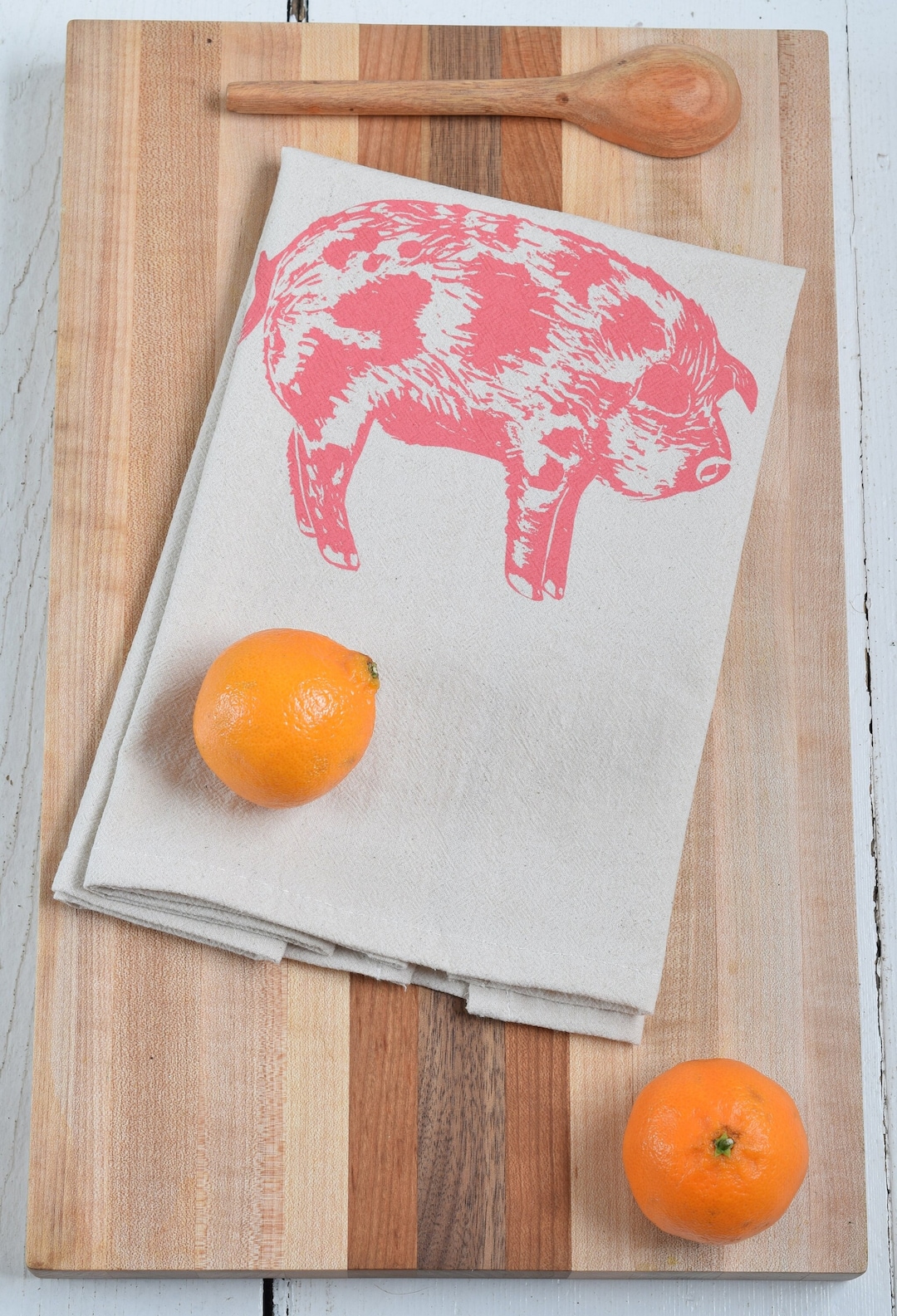 Pig Cloth Napkins - Set of 4 - Organic Cotton - Tablescape - Cloth ...