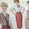 Butterick 3278 Pattern UNCUT 1960s Teens Deep Scoop Neck Sleeveless ...