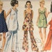 Simplicity 8149 Pattern CUT Complete 1960s Vintage Wrap Front Empire ...