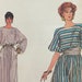 Vogue 8367 Pattern CUT Complete 1980s Vintage Loose Fitting Dress Knee ...