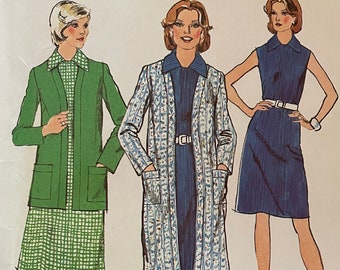 Mccalls 5475 Pattern UNCUT 1970s Vintage Jumpsuit and Culotte Dress ...