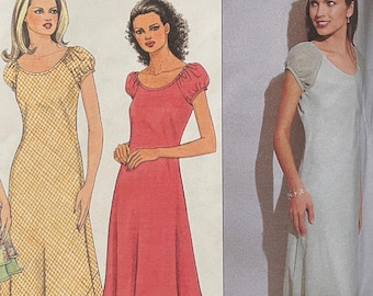 Simplicity 3887 Pattern UNCUT 2000s Romantic Blouse Scoop Neck Raglan ...