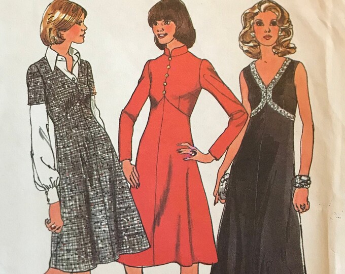 Simplicity 9209 Pattern UNCUT 1970s Women's Apron 4 Styles Cobbler ...