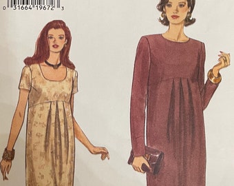 Simplicity 8380 Pattern UNCUT 1990s Vintage Maternity Easy Sew Jumpsuit ...