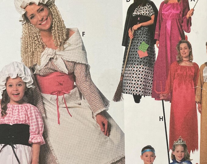 Simplicity 1728 Pattern UNCUT Andrea Schewe Costume Princess Gown White ...