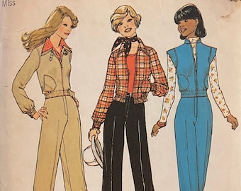 Simplicity 7569 Pattern CUT Complete Vintage 1970s Jiffy Top With Angel ...