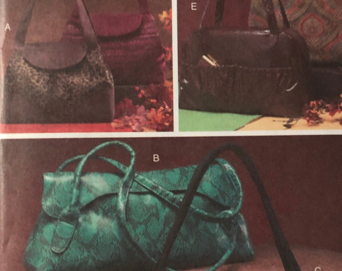 Vogue V8139 8139 Pattern UNCUT Accessories Handbag Hand Elbow Shoulder ...