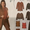 5198 Vintage Simplicity SEWING Pattern Misses Unlined Jacket Bias Skirt ...