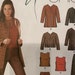 5198 Vintage Simplicity SEWING Pattern Misses Unlined Jacket Bias Skirt ...