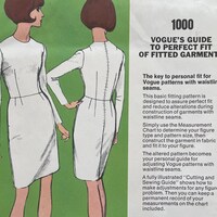 The Vogue Basic Design Sewing Pattern 7909. Size 14-16-18. - Etsy