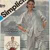 Simplicity 7601 Pattern UNCUT 1970s Simple Sew Kurti Style Tunic Jumper ...