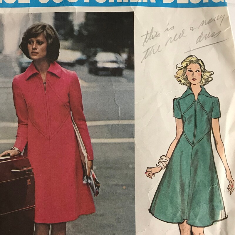 Vogue 1970 Pattern - Etsy