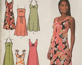 Simplicity 3881 Pattern UNCUT Karen Z Skirt With Flounce and Length ...