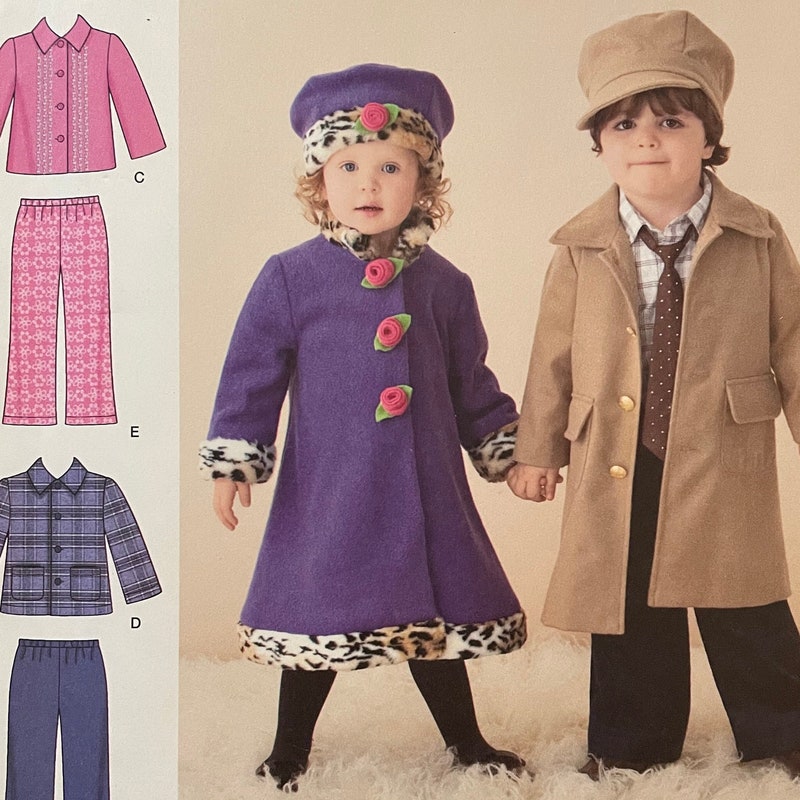 Toddler Coat Pattern - Etsy