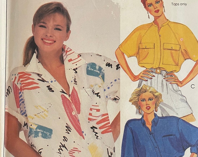 Mccalls 9558 Pattern UNCUT 1980s Vintage Fenn Wright & Mason Button ...